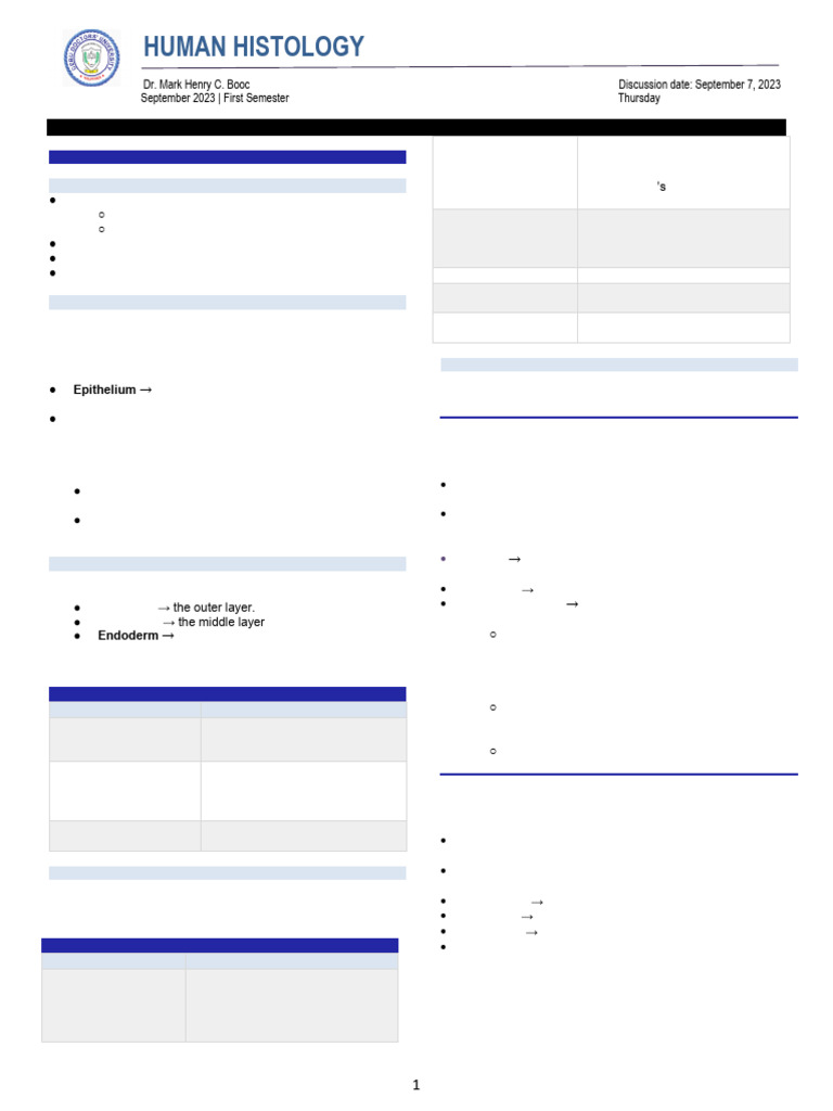 Epithelial Tissue Overview and Types | PDF | Epithelium | Skin