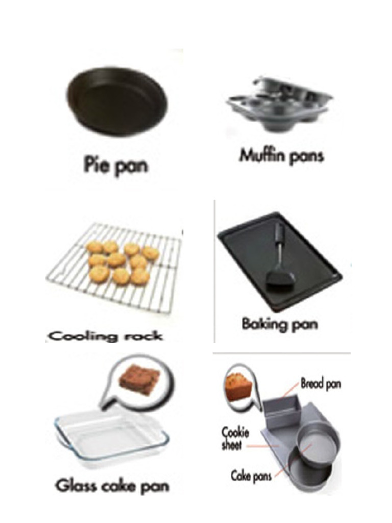 Baking Tools and Cakes Pie | PDF