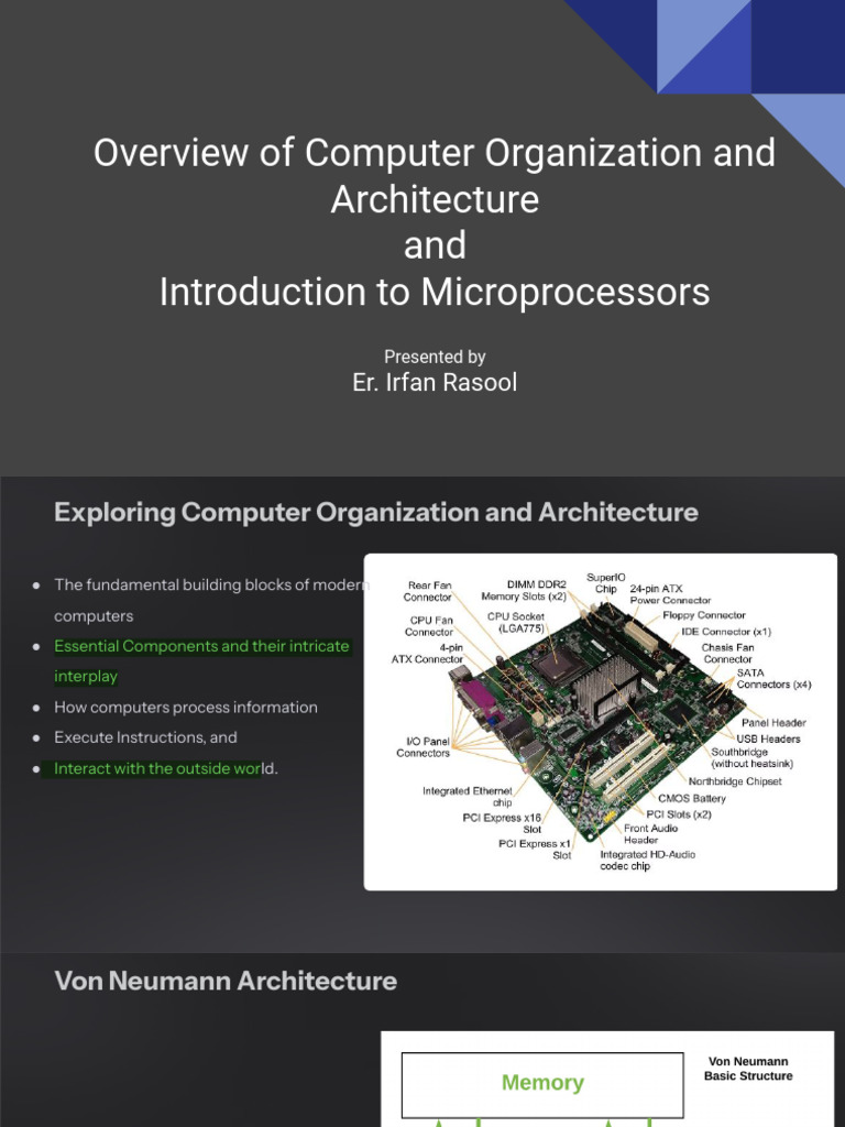 Introduction To Microprocessors (NIT) | PDF | Central Processing Unit | Multi Core Processor