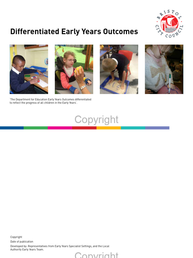 Differentiated Early Years Outcomes | PDF | Communication | Attention