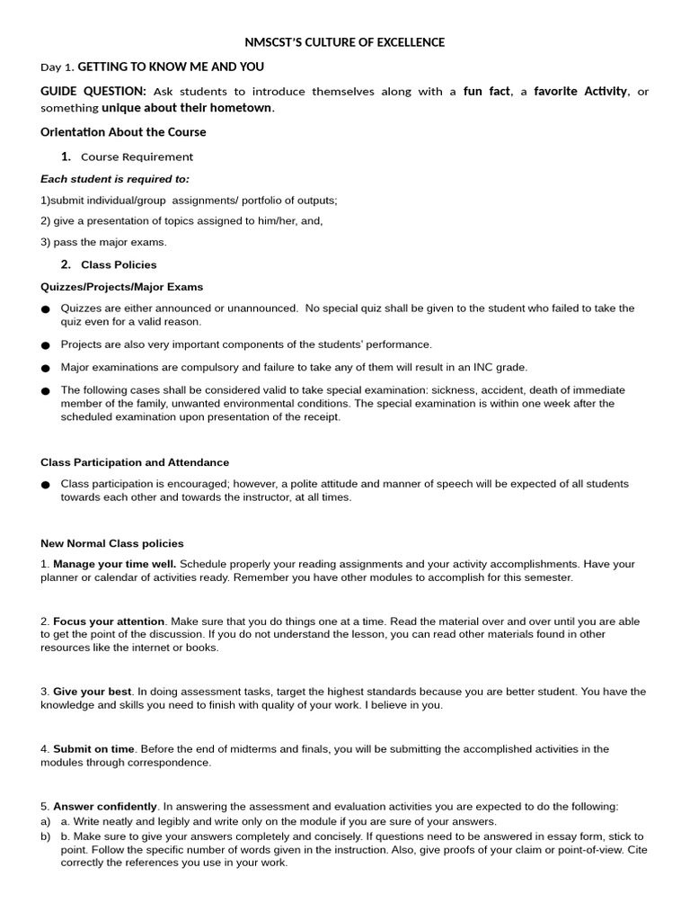 Nmscst Introduction | PDF | Learning | Cognition