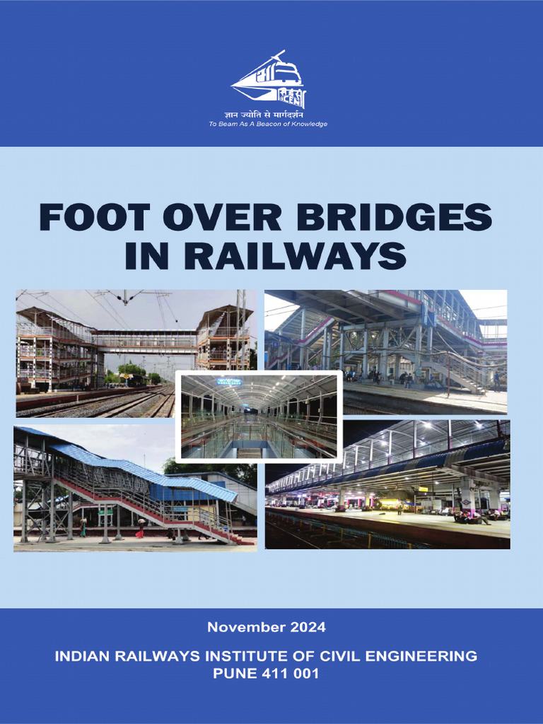 Foot Over Bridges 2024 | PDF | Truss | Stairs
