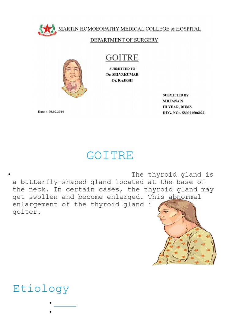 Shi Fan Appt | PDF | Thyroid | Endocrine System