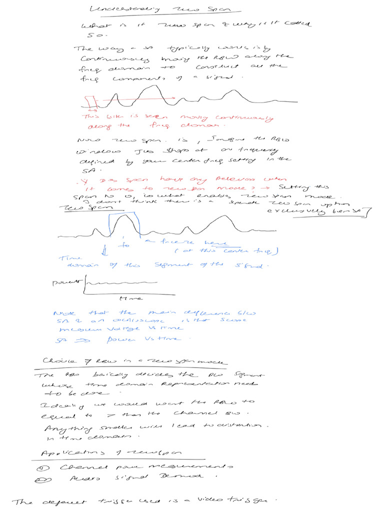 Spectrum Analyzer Zero Span Pdf