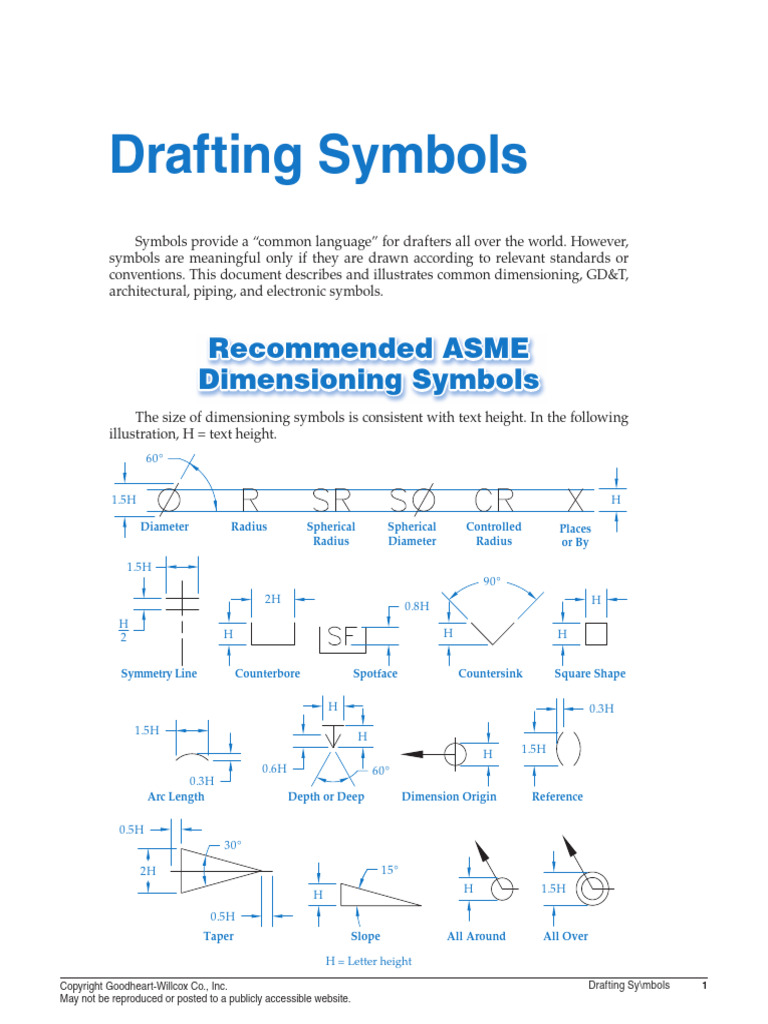 Drafting Symbols | PDF | Electric Power | Electrical Components