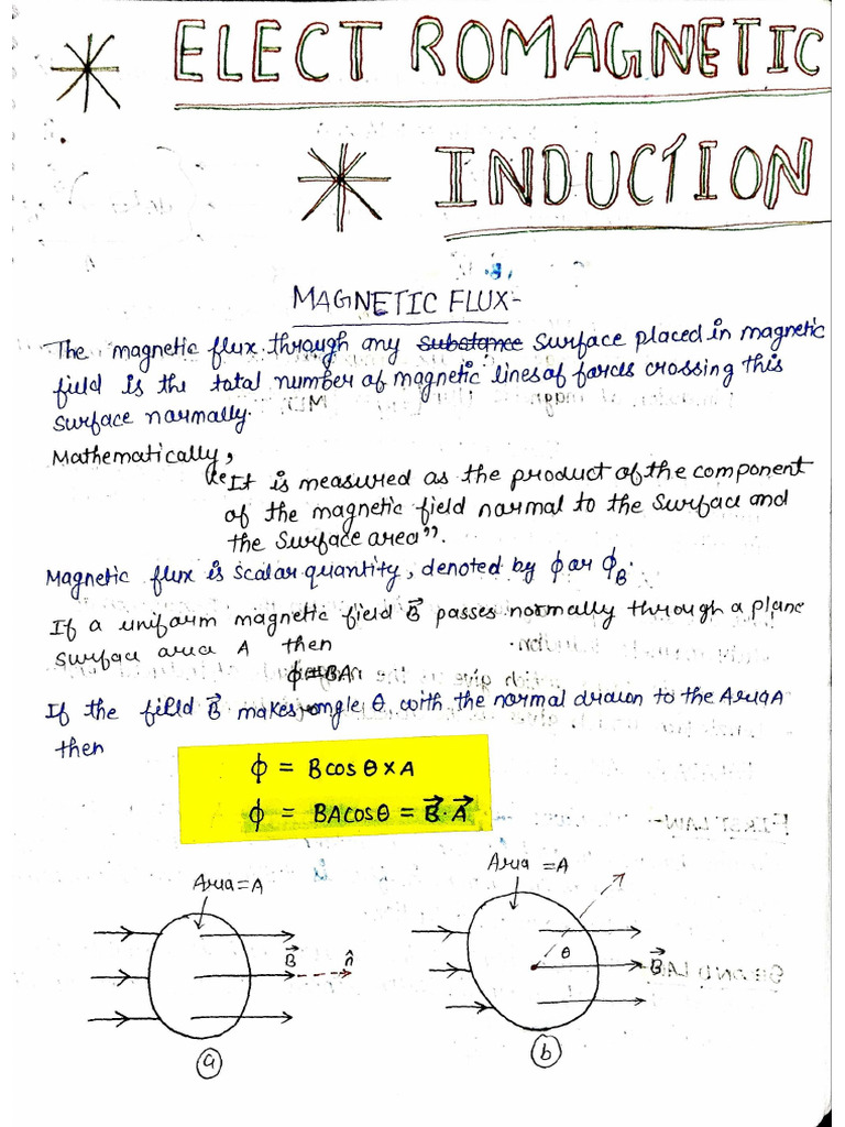 Electromagnetic. Induction | PDF