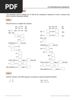 Three Simultaneous Equations Exam Questions | PDF | Qualifications ...