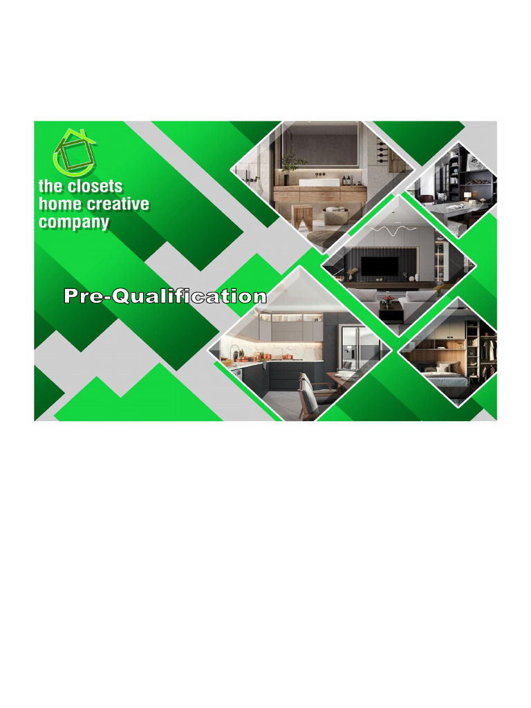 Pre-Qualification | PDF | Occupational Safety And Health | Leadership