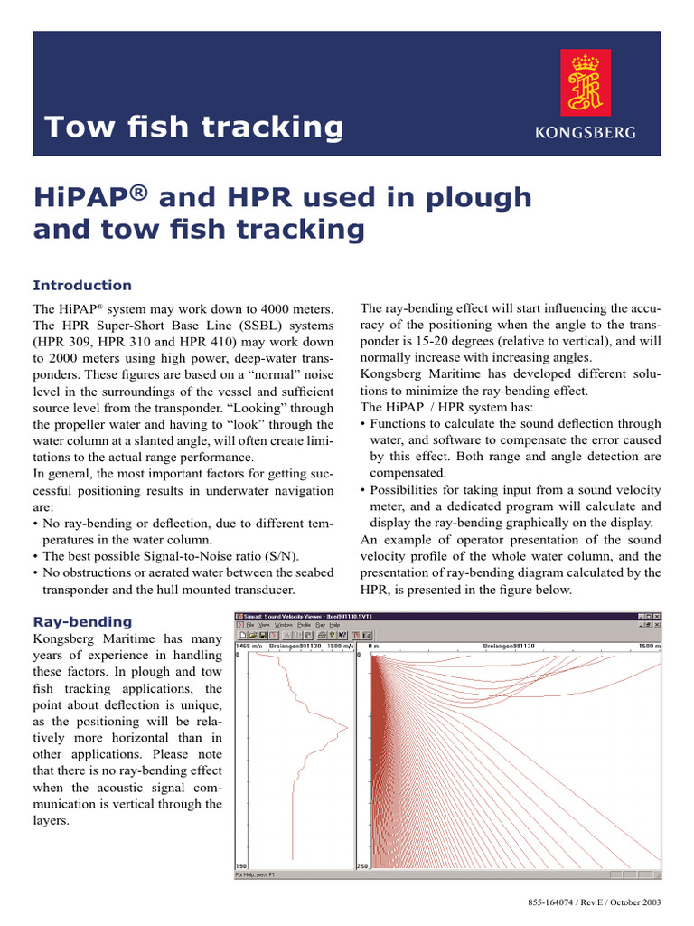 164074ae Tow Fish Tracking | PDF | Signal To Noise Ratio | Decibel