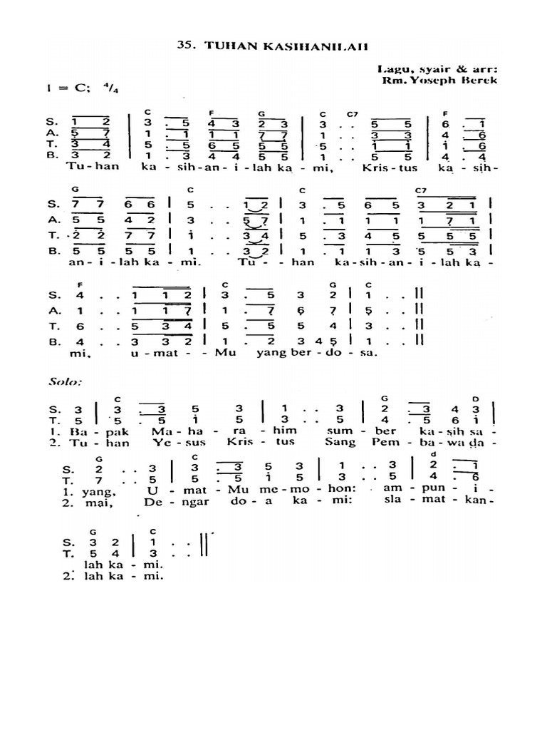 Tuhan Kasihanilah | PDF