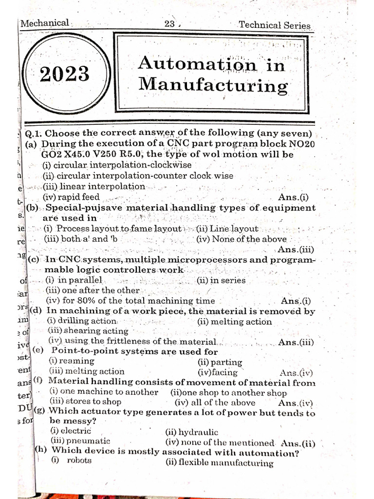 Automation 2023 | PDF