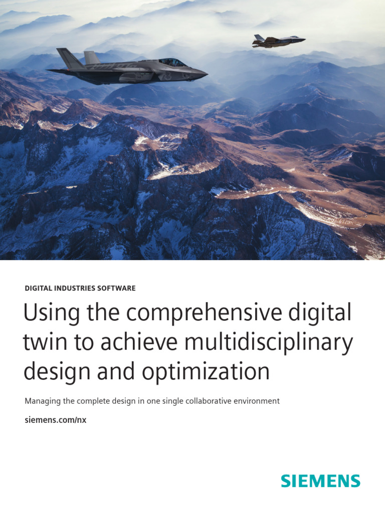 SW Using The Comprehensive Digital Twin | PDF | Simulation | System