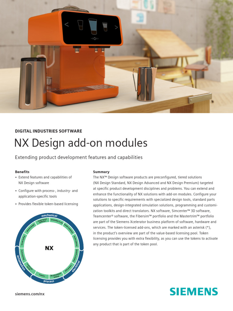 Siemens SW NX Design Solutions | PDF | 3 D Computer Graphics | Computer ...
