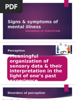 Psyrats Hallucinations Rating Scale | PDF | Hallucination | Nervous System