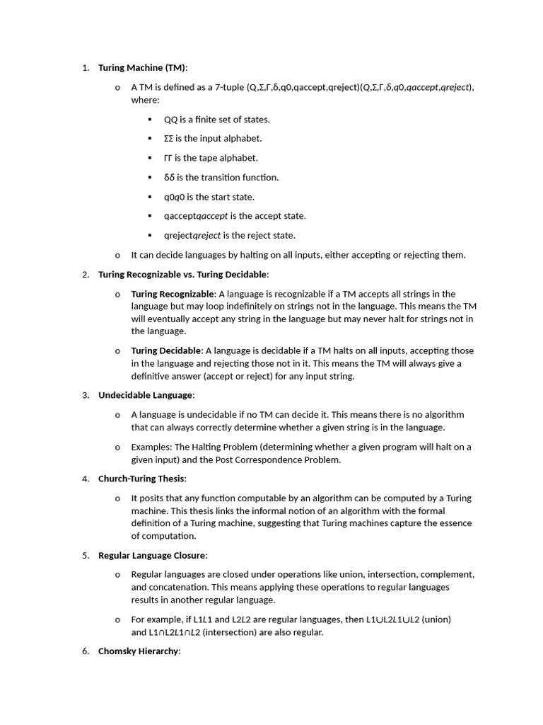 Turing Machine | PDF | Automata Theory | Theoretical Computer Science