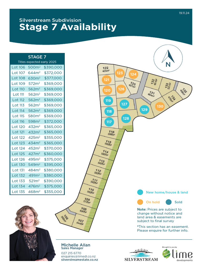 Silverstream Stage 7 Land Availability | PDF | Land Law | Property Law