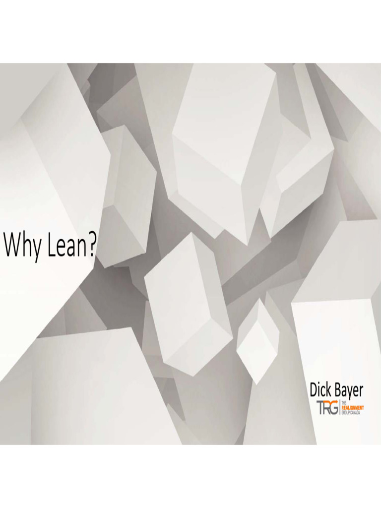 Why Lean Pdf Paradigm Mathematical Optimization