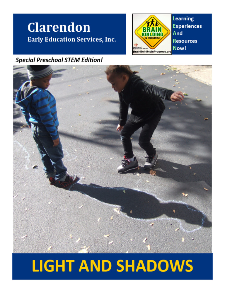Preschool STEM: Light and Shadows Activities | PDF | Shadow | Learning