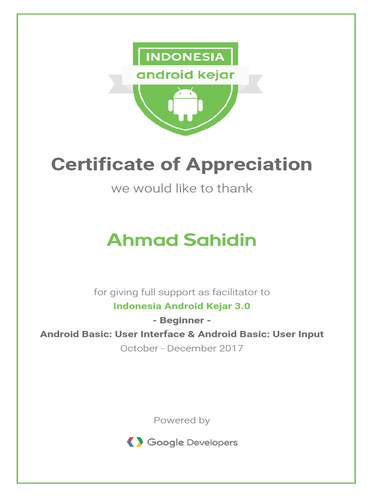 Sertifikat IAK (3) | PDF