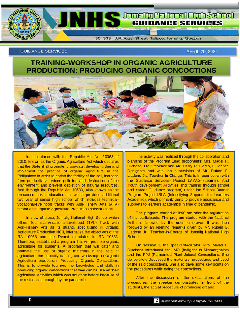 Narrative-Accomplishment Report A4 | PDF | Fermentation