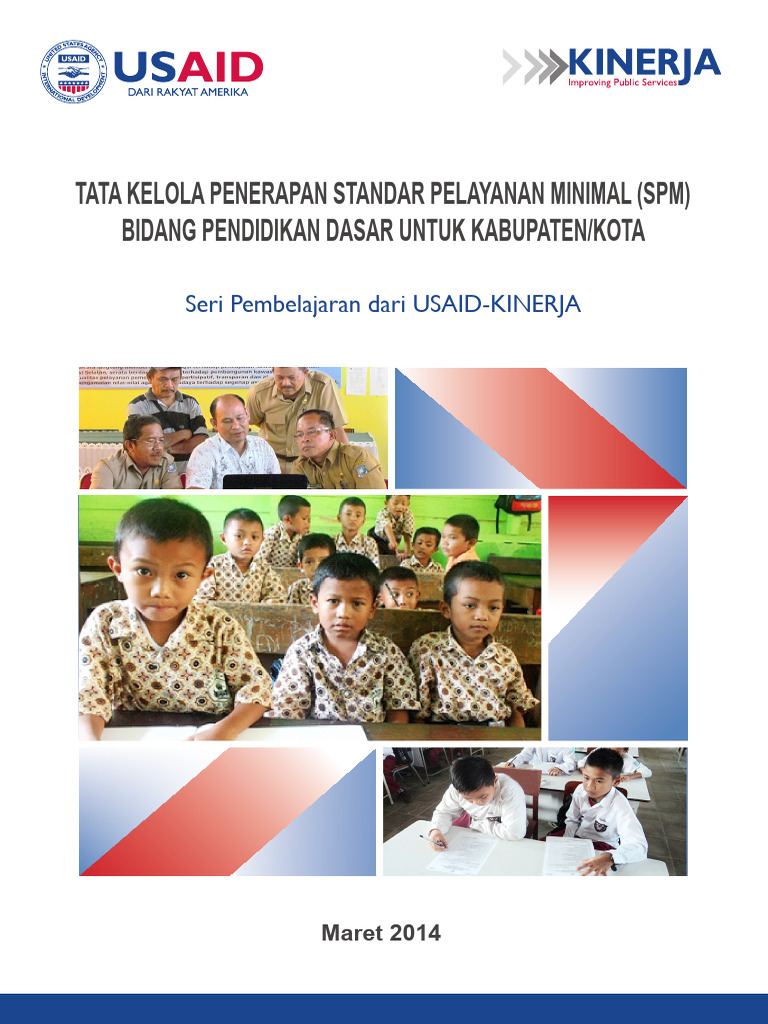 Standar Pelayanan Sekolah - AUSAID | PDF