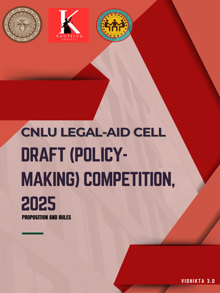 Policy Drafting Competition 2025 | PDF | Policy | Governance
