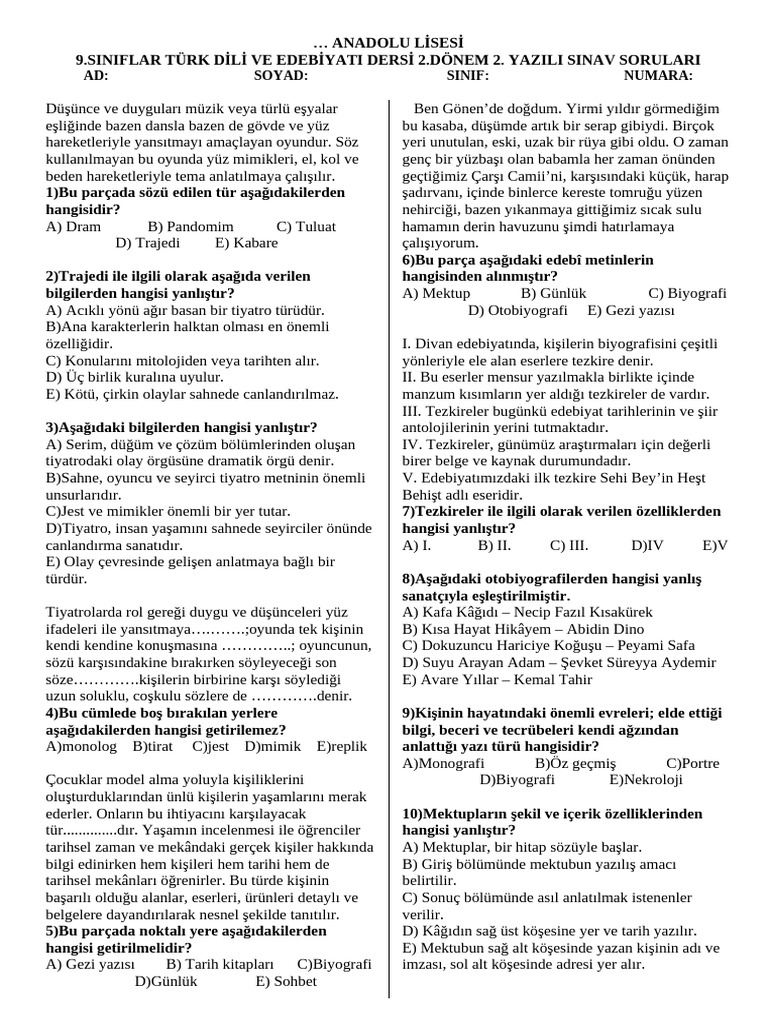 9 snf2 Dnem2 Yazl | PDF