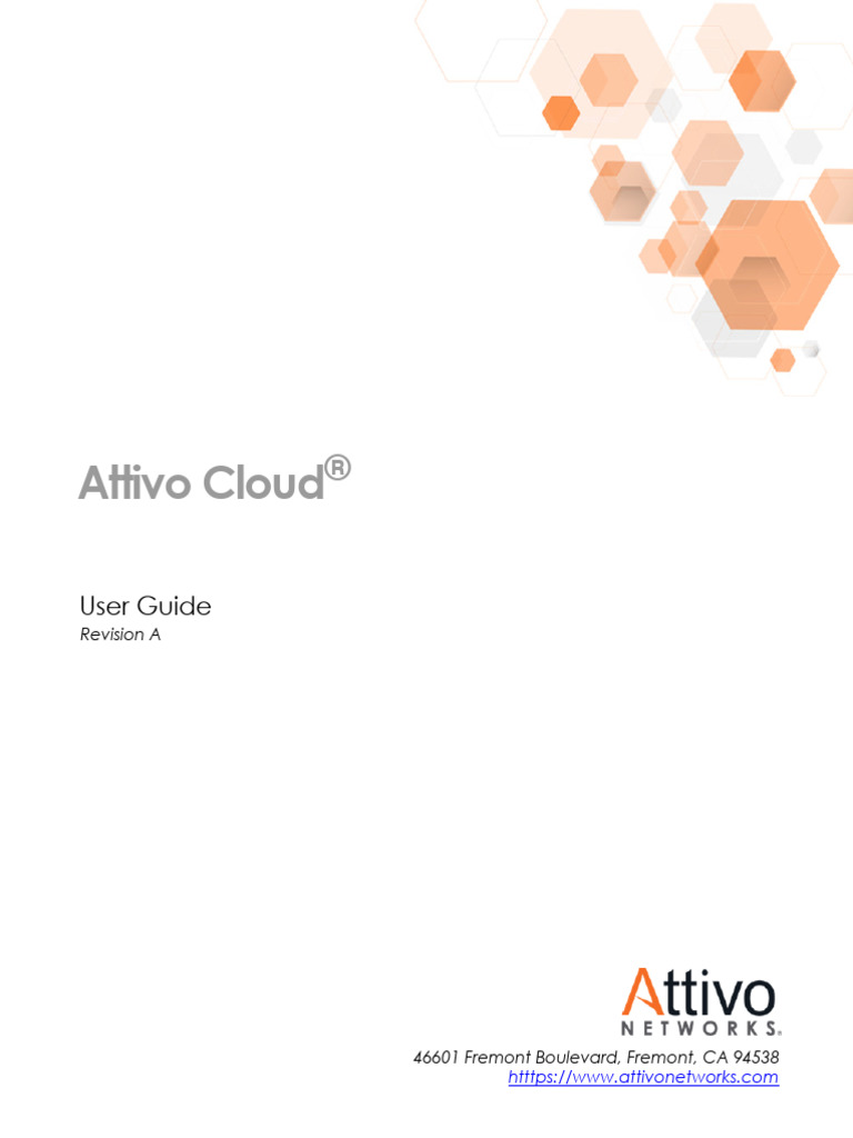 Attivo Cloud User Guide | PDF | Cloud Computing | Domain Name System