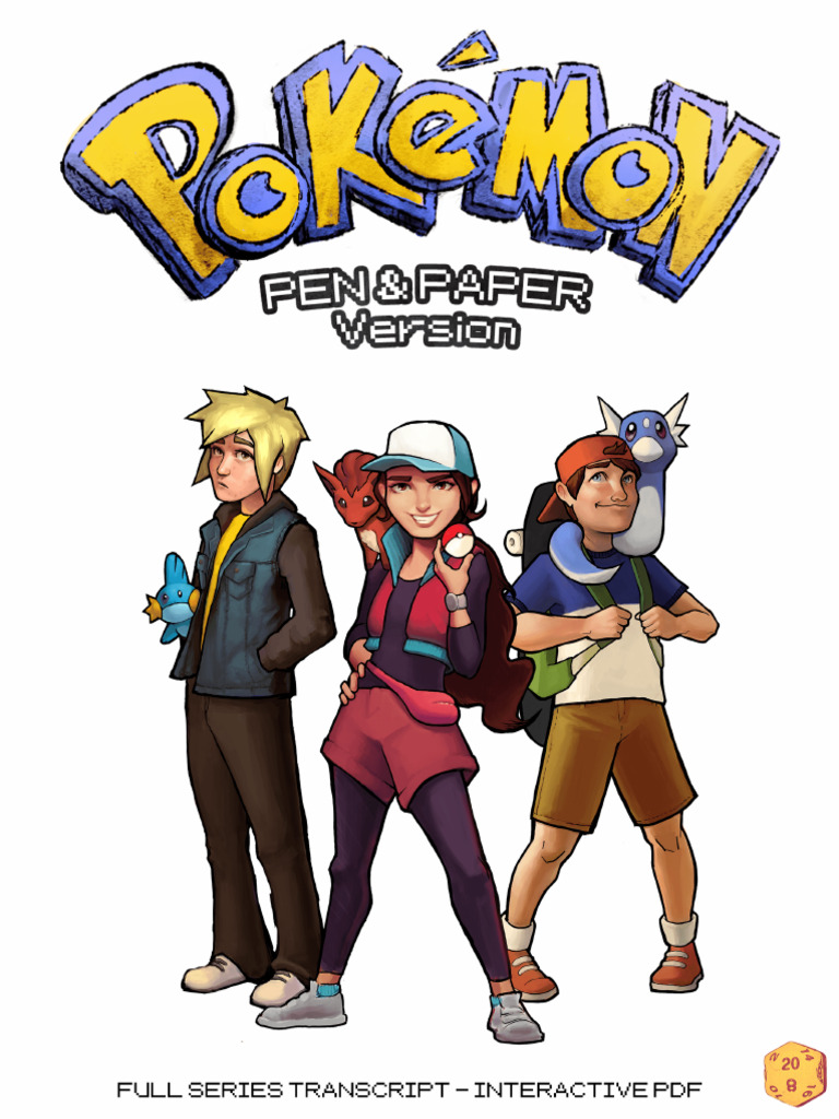 20SidedStories Pokémon FullTranscript | PDF | Pokémon