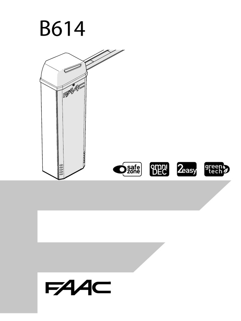 b614 - Barrier Manual | PDF | Safety | Risk