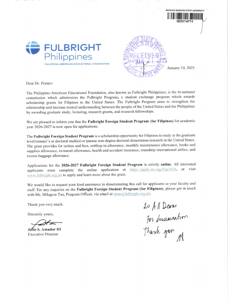 Fulbright-Foreign-Student-Program | PDF | Higher Education | Students