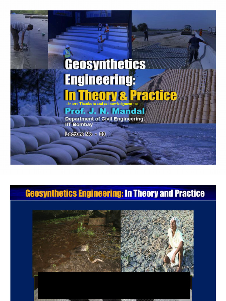 Geosynthetics PPT Applications | PDF | Landfill | Waste