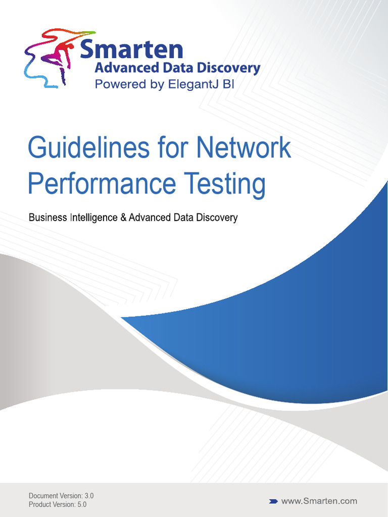 Smarten Guidelines For Network Performance Testing | PDF | Computer ...