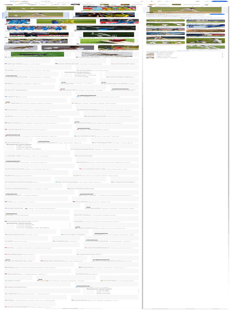 Cricket - Google Search | PDF | Forms Of Cricket | Ball Games