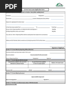 Ex-Pakistan Leave Application Form | PDF