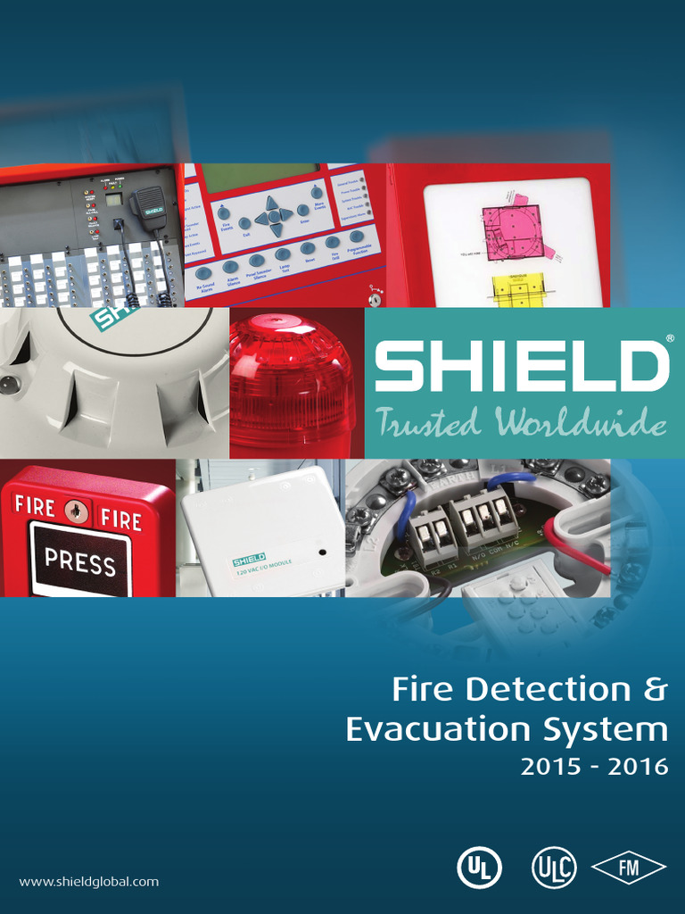 Shield Fire Detection and Evacuation System | PDF | Relay | Sensor