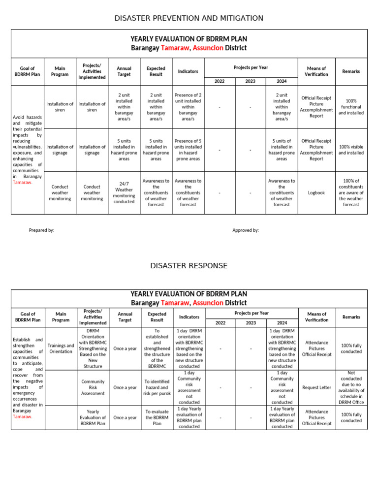 BDRRM Utilization Report 2024 | PDF | Hazards | Emergency Management