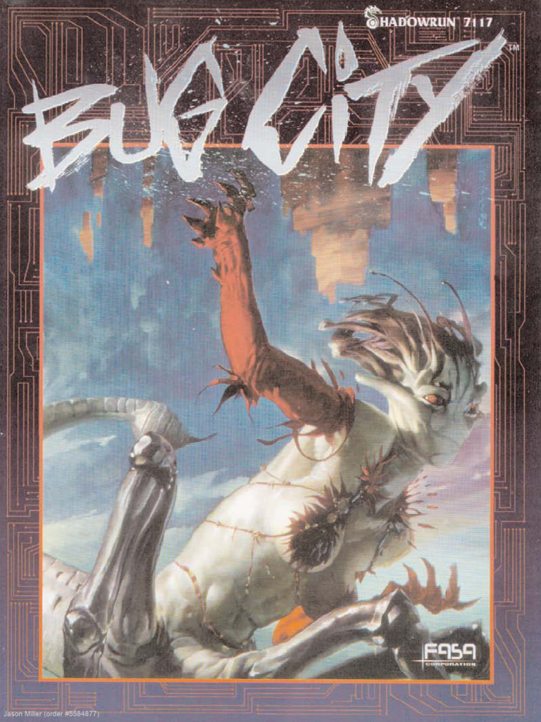 Shadowrun 2E - Bug City | PDF | Insects