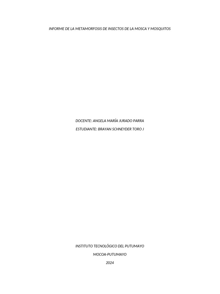 Brayan Toro Metamorfosis 2 | PDF