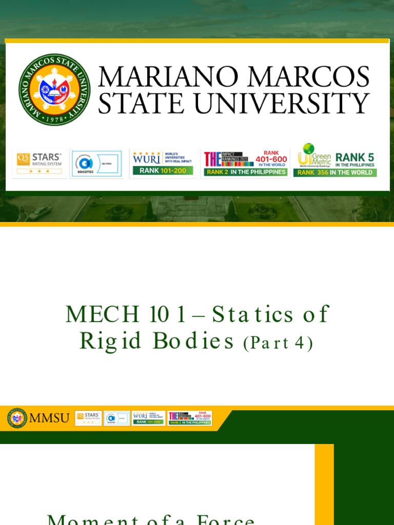 Moment of Force and Couples | PDF | Force | Torque