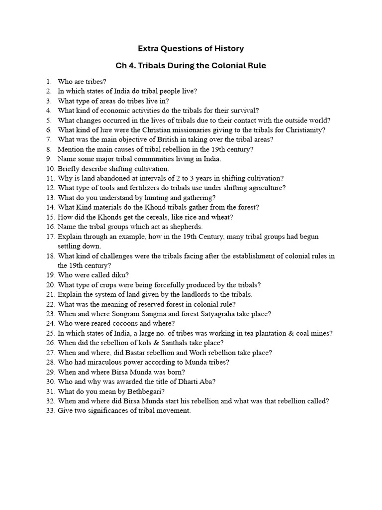 Extra Q Ch4 History | PDF