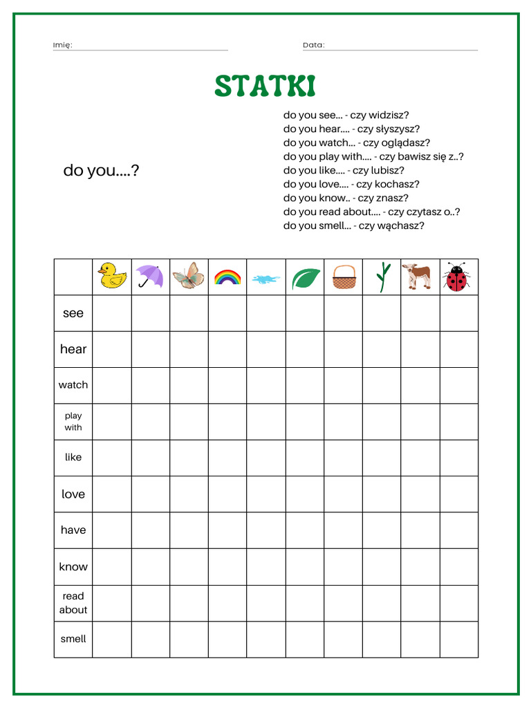Statki With Pictures | PDF