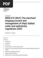 Bwm.2-Circ.80 - Rev.1 MA 30-2024 BWRB | PDF | Tonnage | Ships