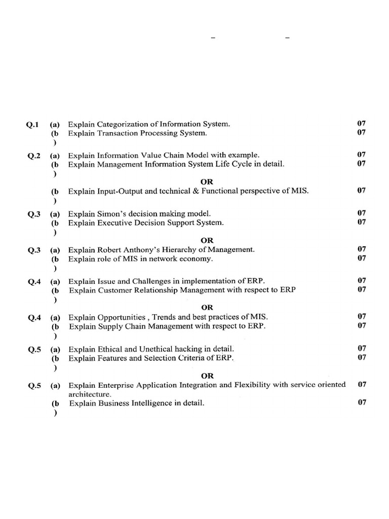 MBA Integrated WINTER 2019 | PDF