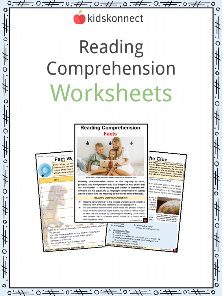 Reading Comprehension Worksheets Sample | PDF | Reading Comprehension ...
