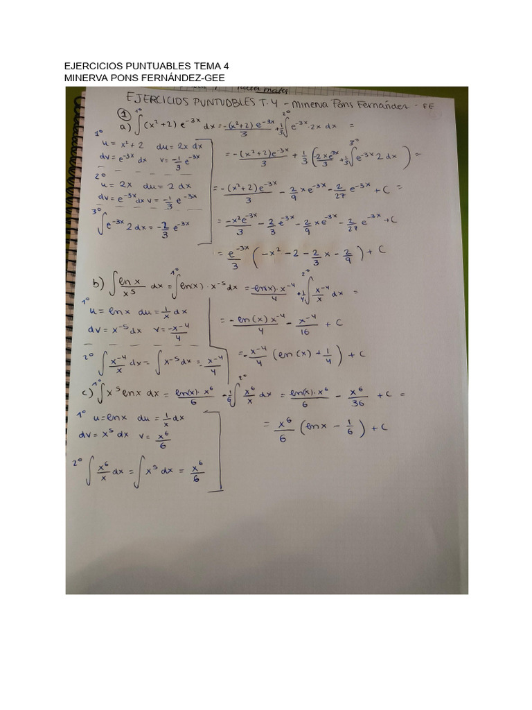 Ej Puntuables Tema 4 | PDF
