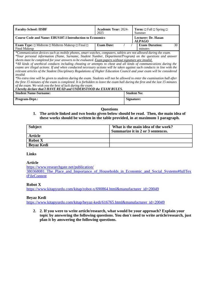 Ekonomi vize | PDF | Science | Methodology