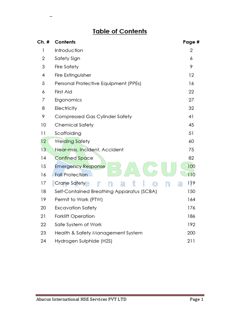 OSHA Book | PDF | Personal Protective Equipment | Combustion
