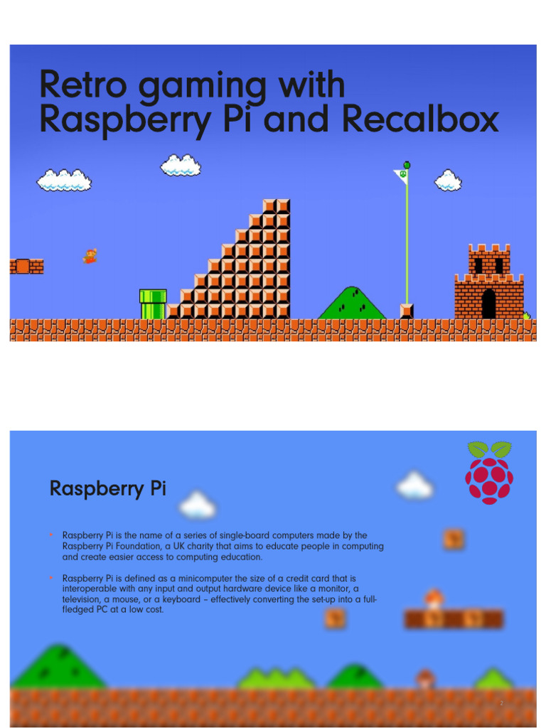 Retro gaming with Raspberry Pi and Recalbox | PDF | Raspberry Pi | Operating System