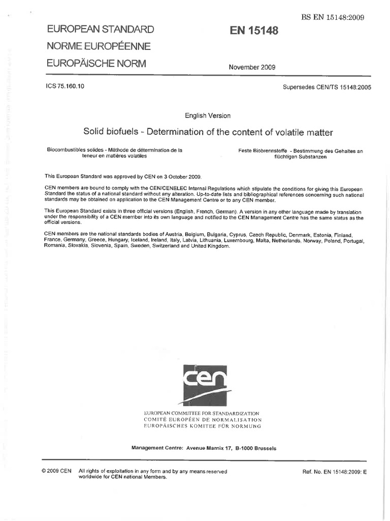 Determination of Content of Volatile Matter | PDF